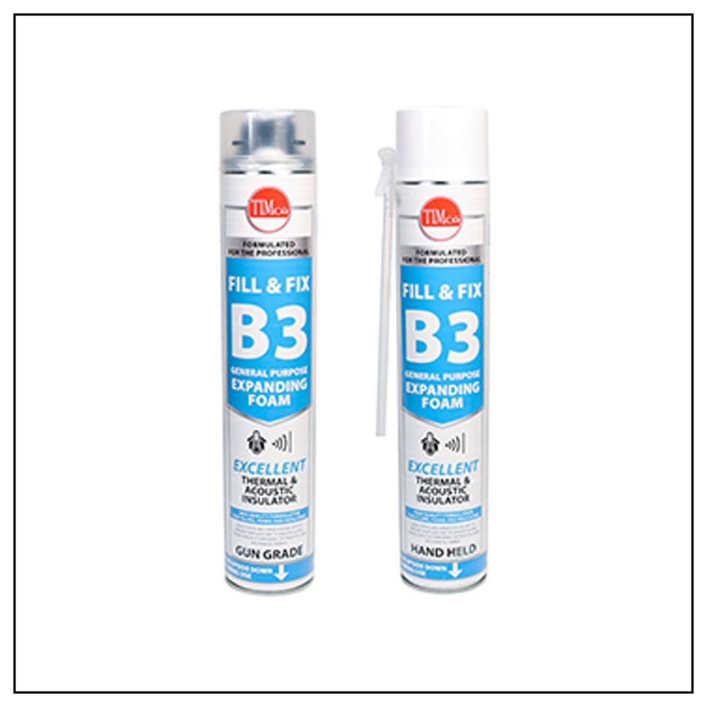 Timco Fill & Fix Expanding PU Foam - B3 (Gun Grade & Hand Held) - ADV ...
