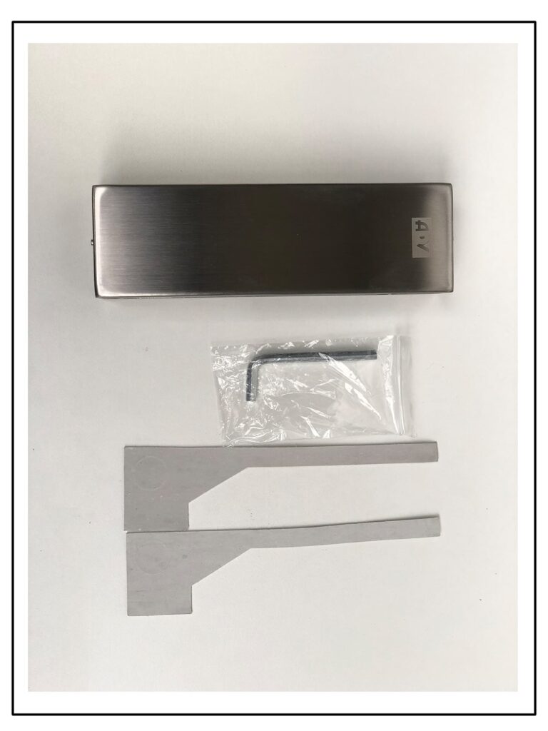 Glass Door Bottom Patch Fitting | Advfasteners.co.uk