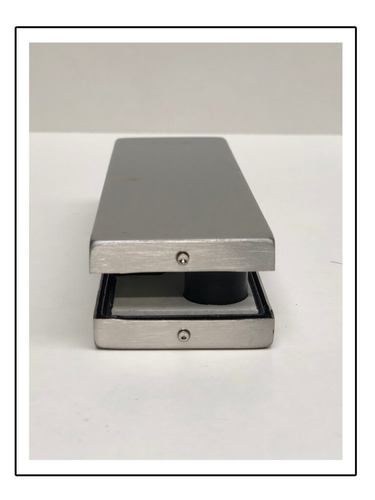 Glass Door Centre Lock Keeper Patch Fitting | Advfasteners.co.uk